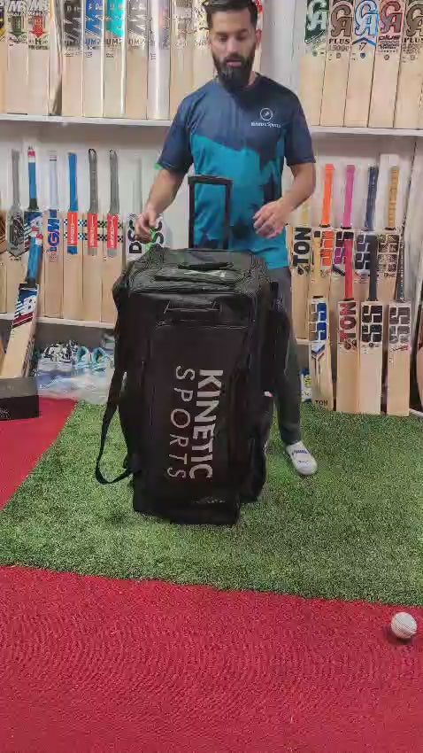 Cricket Kit Bag - KS Team Kit Bag w/ Wheels| Kinetic Sports | Cricket ...